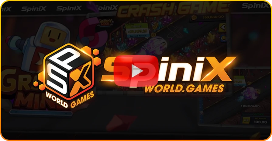 SPINIX WORLD สล็อตออนไลน์ คาสิโนใหม่ล่าสุด ทดลองเล่นบนมือถือ
